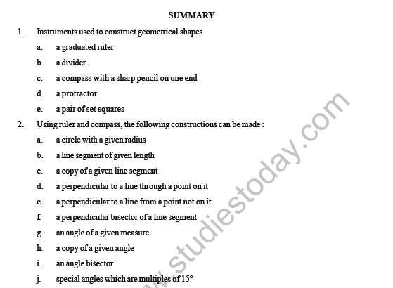 Cbse Class 6 Maths Practical Geometry Question Bank 0644